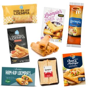 Loempia uit de airfryer - Baktijden & recepten - FrituurGezond.nl